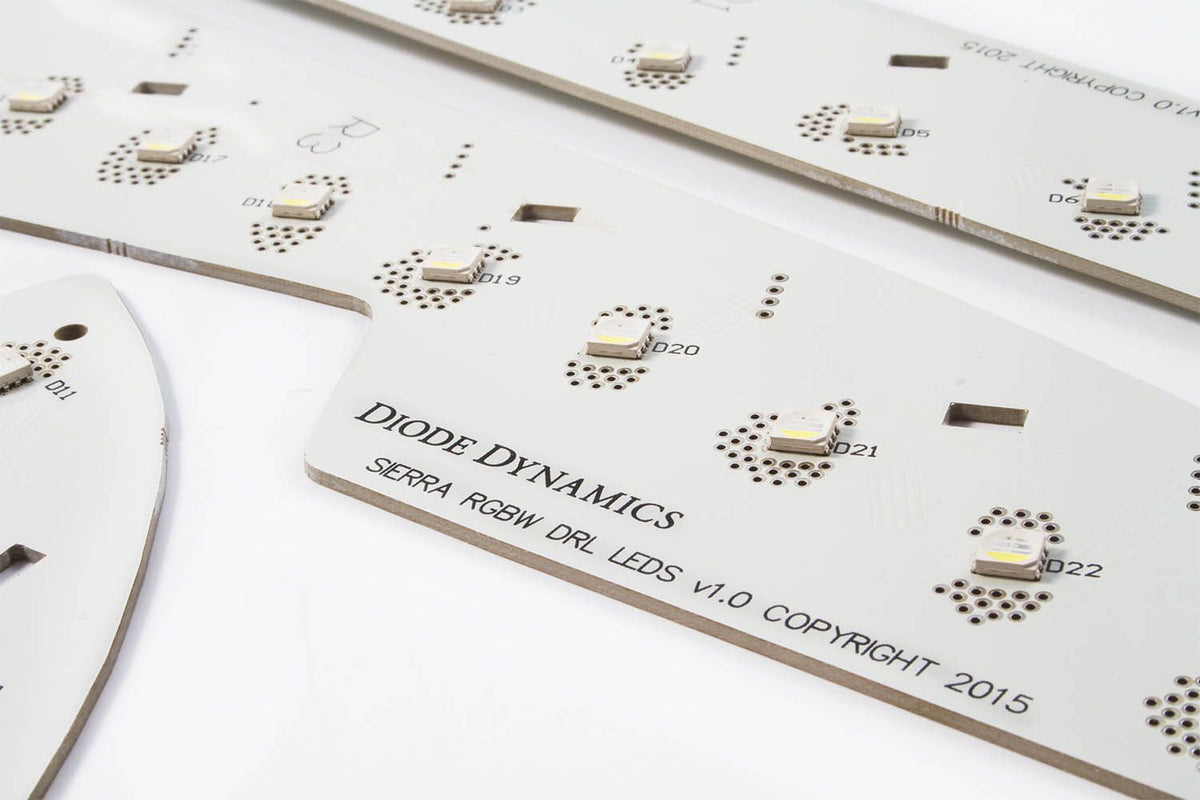Diode Dynamics RGBW Colorchanging DRL LED Boards – Fastheadlights